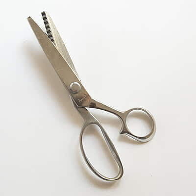 Zig Zag Stainless Steel Scissors | Smooth cutting | |ideal for fabrics ...