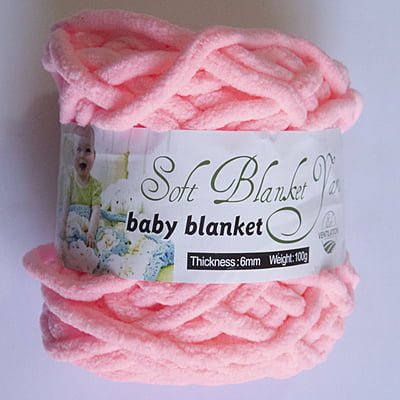 Buy Soft Baby Yarn | Super Thick Fluffy Jumbo Polyester |Baby Blanket ...