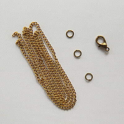 Antique Bronze Chain For Pendant | Mini Hoop | Bezels | Best Rate