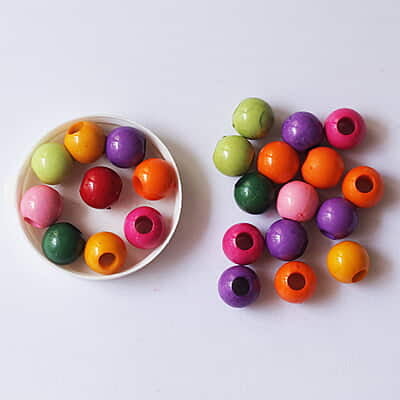 Plastic Beads Assorted