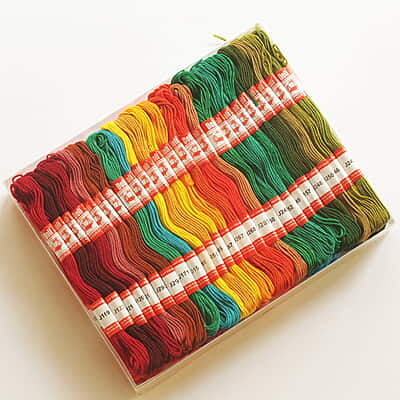 To Buy Embroidery Thread | Anchor Set | Doli Set | Set of 100 | Set of ...