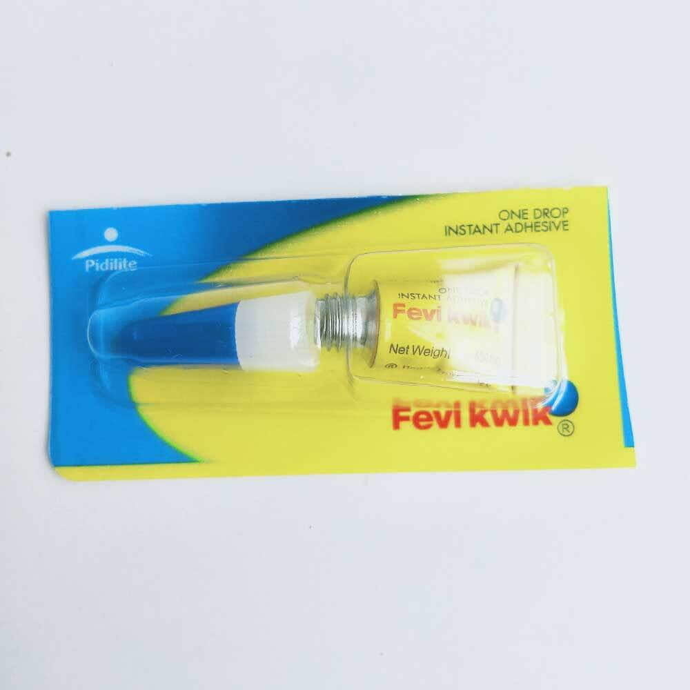 Pidiilite Fevi Kwik Instant Adhesive | Plastic | Metal | Rubber |Wood ...