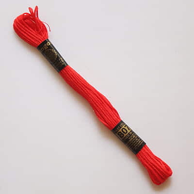 Rangoli embroidery thread