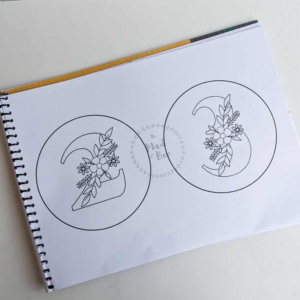 Buy Embroidery Pattern Book | Perfect Reference |Hand Embroidery ...