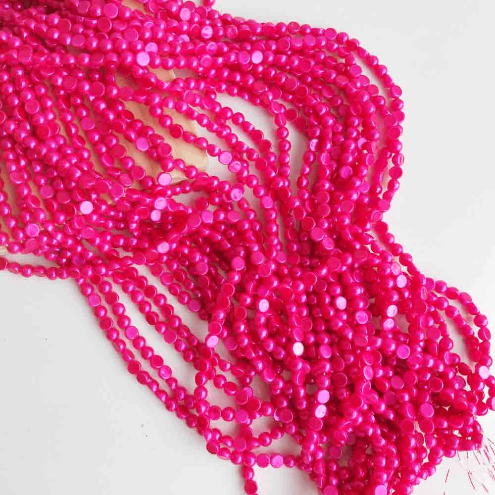 Half Cut Beads for Decoration | Dress Designing | Embroidery Hoop Designing
