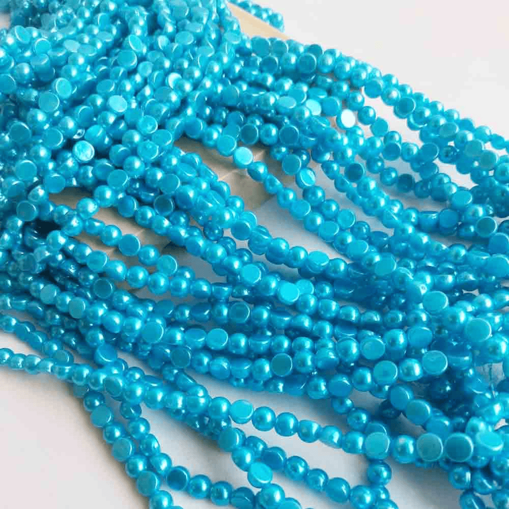 Half Cut Beads for Decoration | Dress Designing | Embroidery Hoop Designing