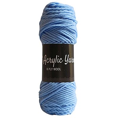 Buy |Soft Acrylic Yarn 8 ply | Crochet | Knitting | Punch Needling ...