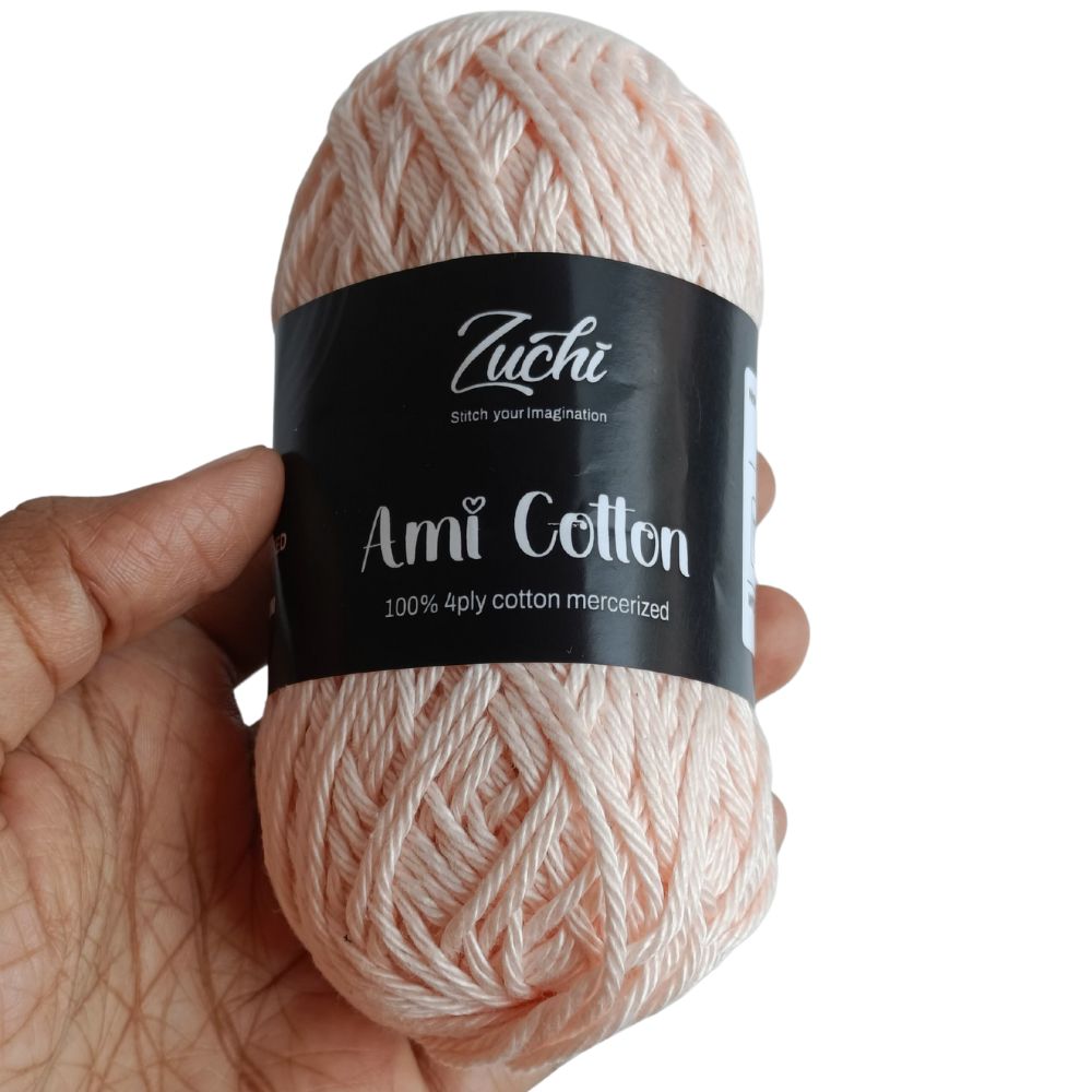 Buy Zuchi Ami Cotton Yarn for Amigurumi 4 Ply | Crochet | Knitting ...