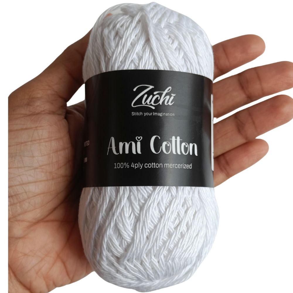 Buy Zuchi Ami Cotton Yarn for Amigurumi 4 Ply | Crochet | Knitting | Soft Toy | Amigurumi Thread