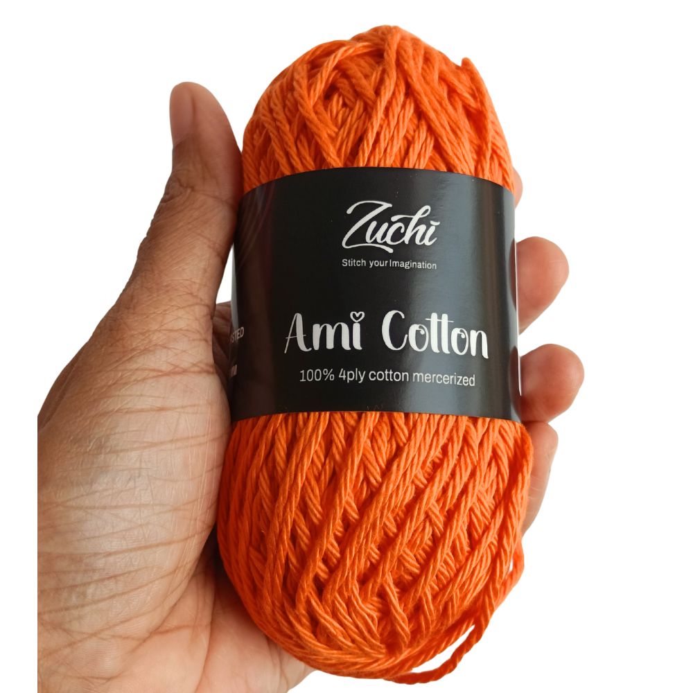 Buy Zuchi Ami Cotton Yarn for Amigurumi 4 Ply | Crochet | Knitting ...