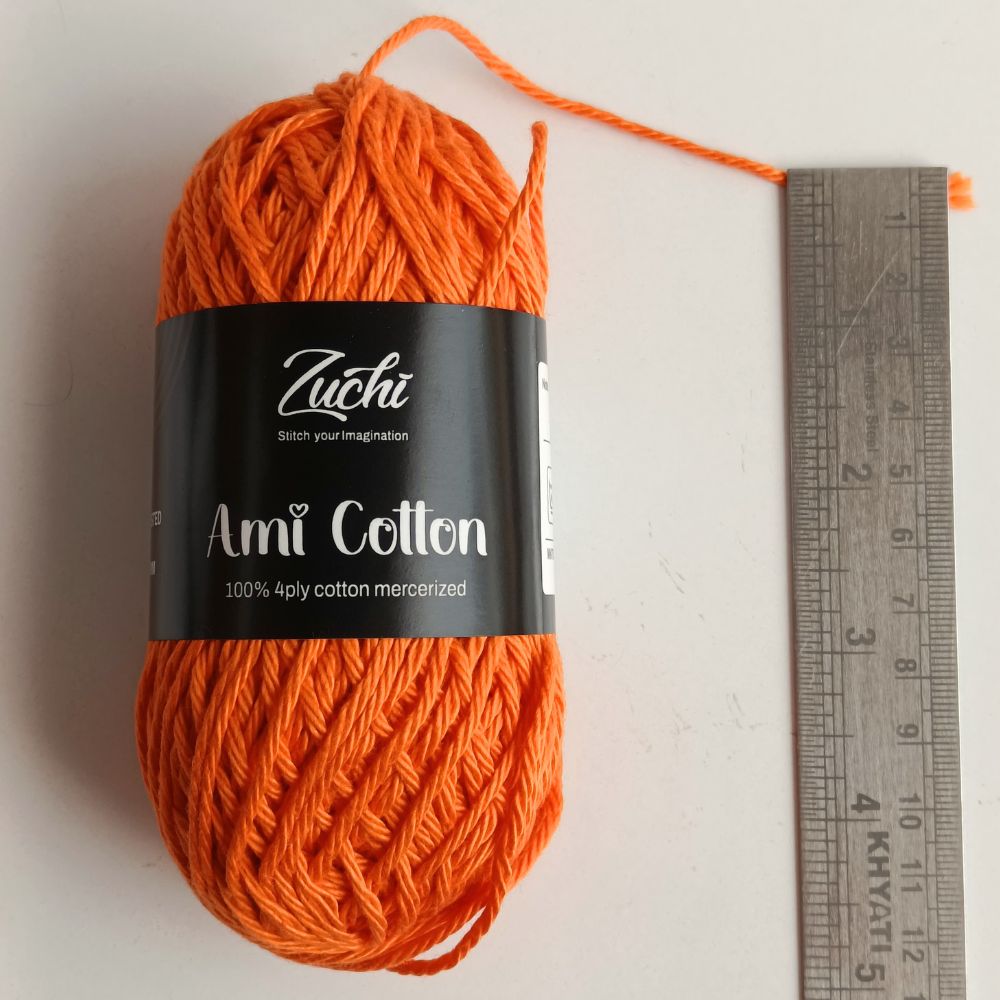 Buy Zuchi Ami Cotton Yarn for Amigurumi 4 Ply | Crochet | Knitting ...