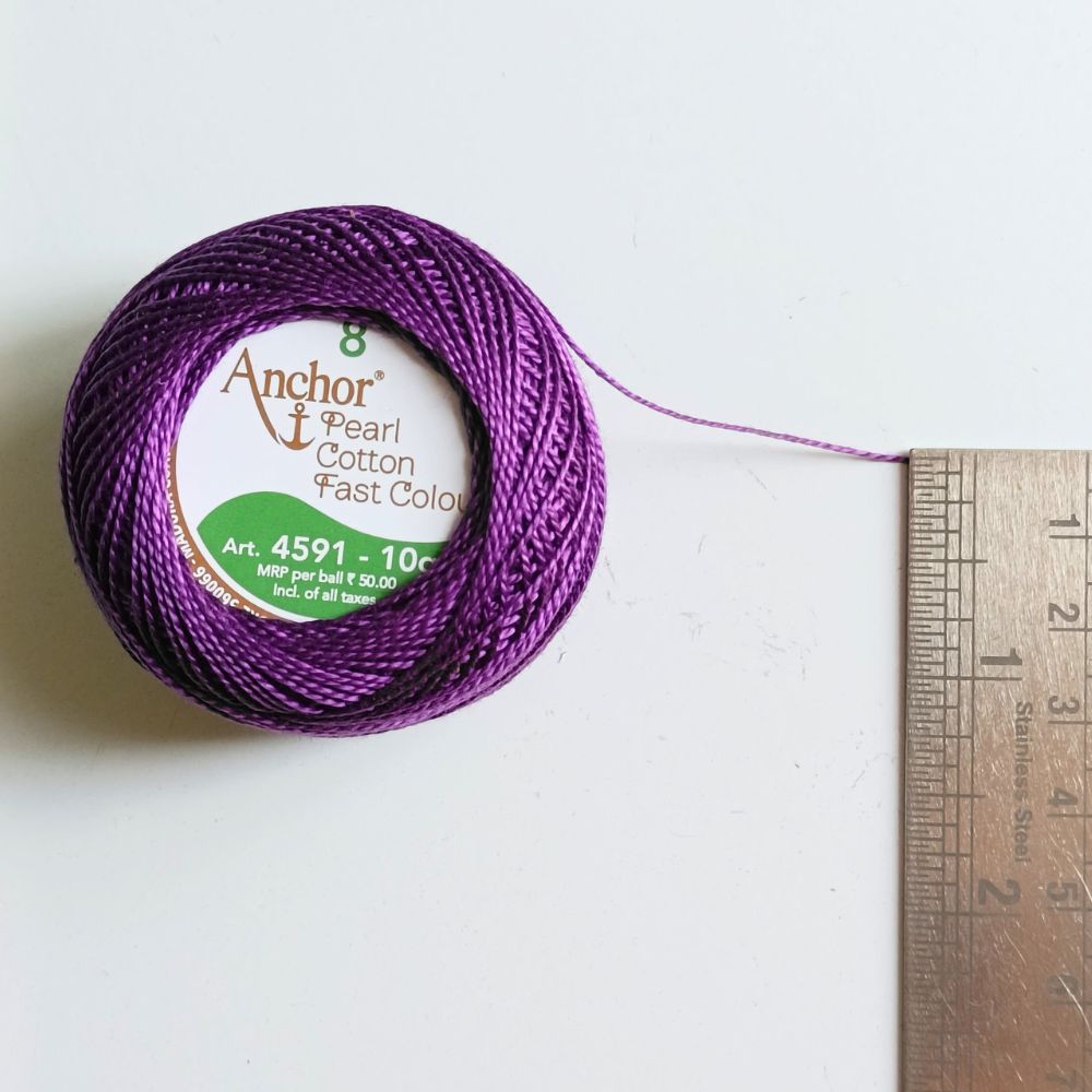 Buy Online Pearl Cotton Embroidery thread|ThreadCross stich|Craft ...