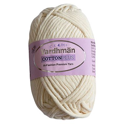 Buy Online |Vardhman cotton plus | Acrylic Cotton Blended | Bulky Yarn ...