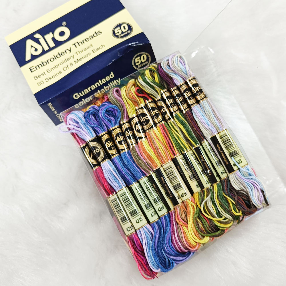 Airo embroidery Multi thread value pack | Best Price | Embroidery ...