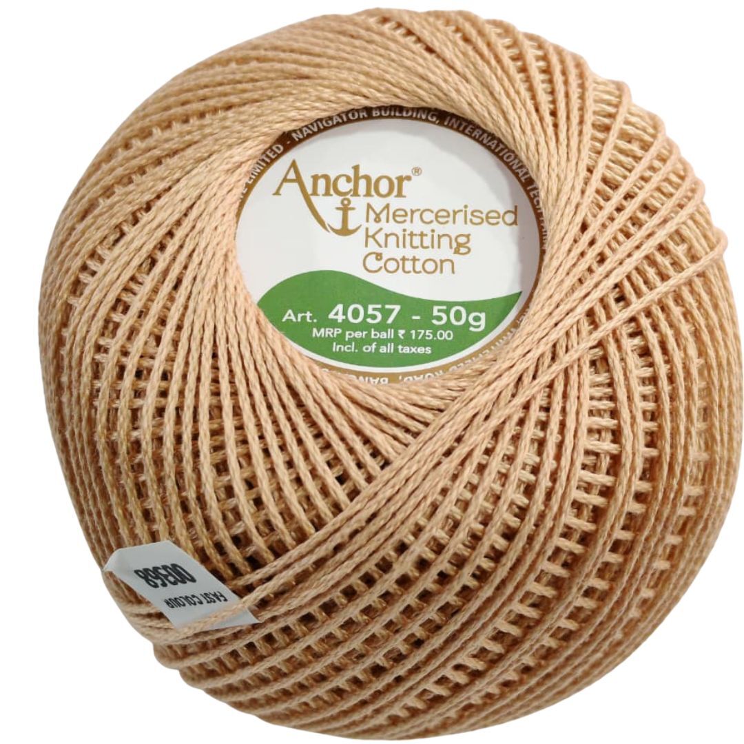 Buy Online Anchor Mercer Knitting Cotton 4057 | Premium Cotton | Double ...